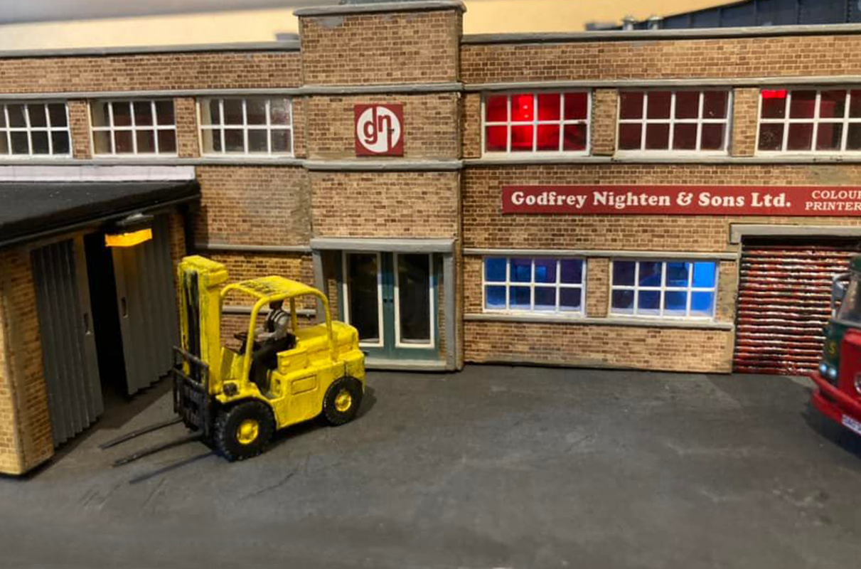 Hyster Diesel Forklift - 4mm / OO / 1:76 Scale - 12A Models - Kits and ...