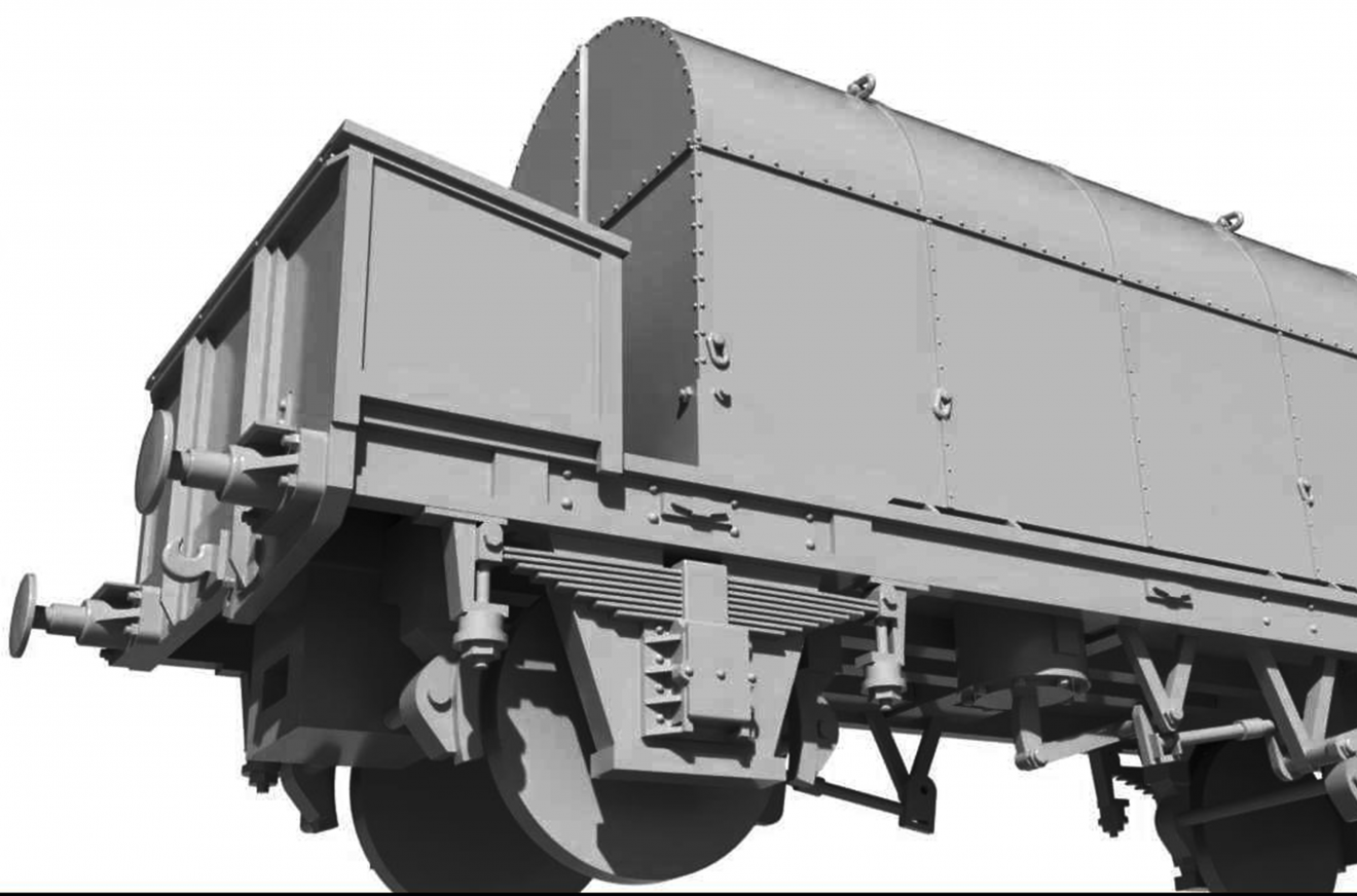 BR(S) ZRA "Sewing Machine" DEMU Engine Carrier wagon kit - OO / 4mm ...