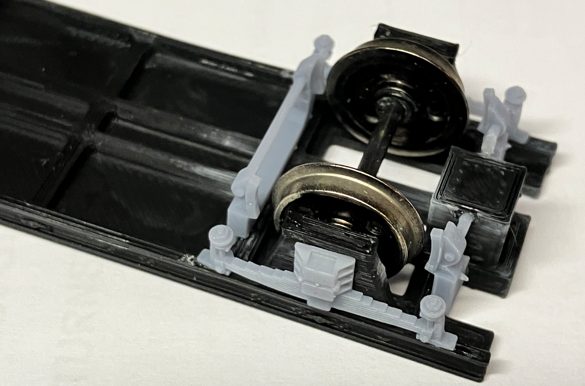 BR(S) ZRA "Sewing Machine" DEMU Engine Carrier wagon kit - OO / 4mm ...