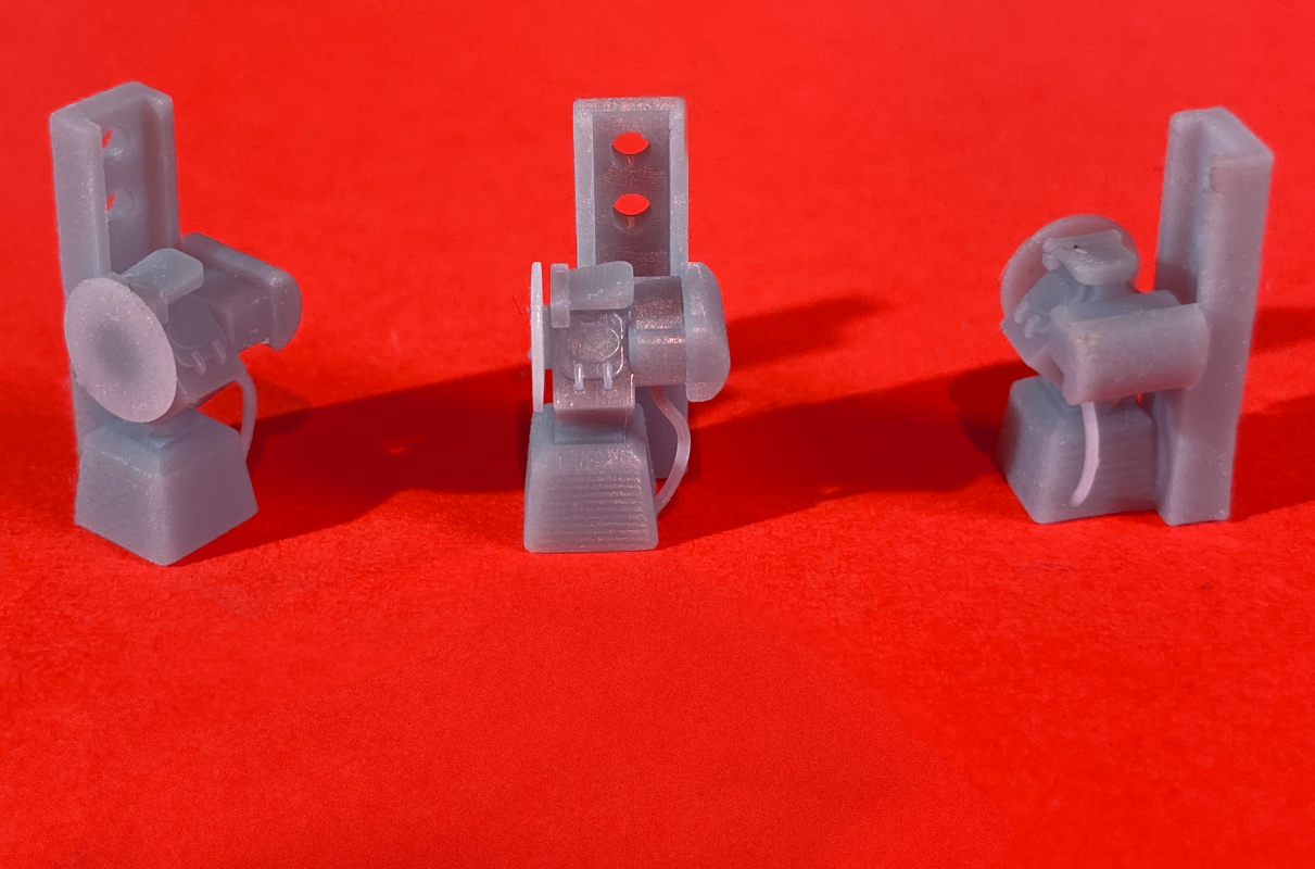 London Underground Ground Semaphore Signals x3 - OO / 4mm scale - 12A ...