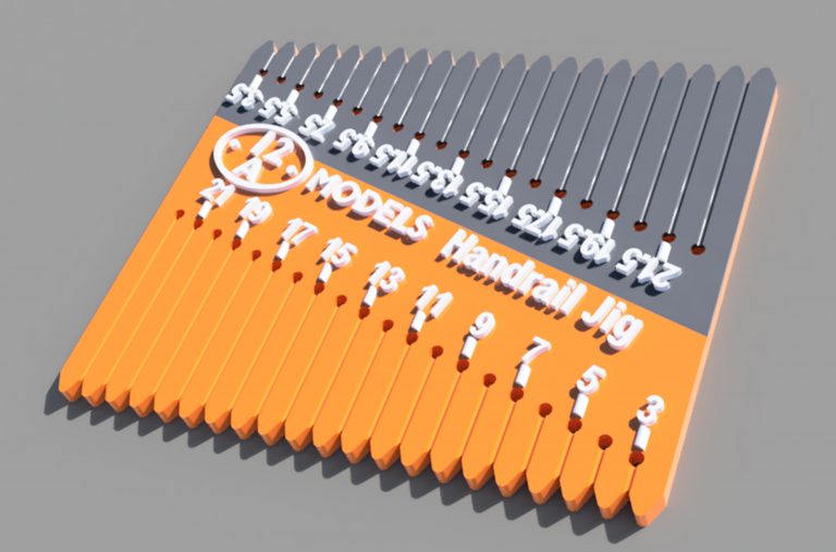 Handrail Bending Jig - 12A Models - Kits and Components for Railway ...